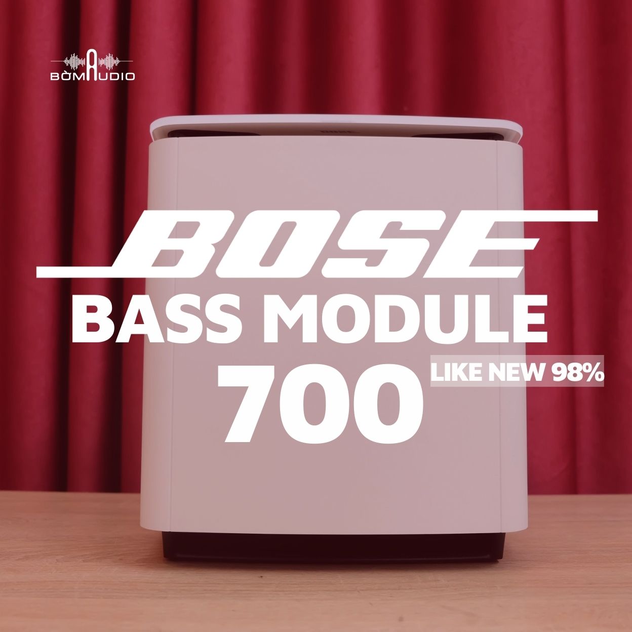 [LIKENEW 98%] Loa Subwoofer BOSE BASS MODULE 700 - Bờm Audio - Giải ...