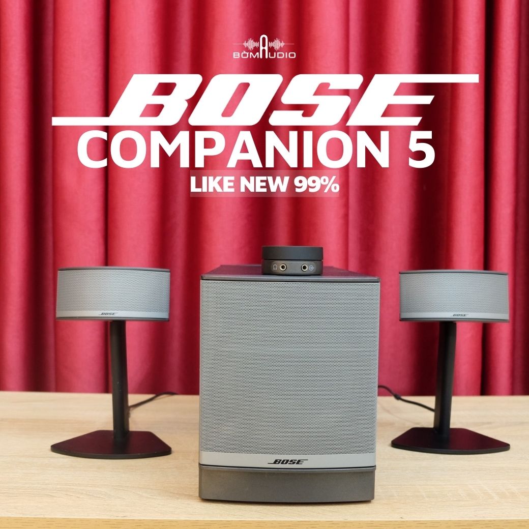 [LIKENEW 99%] Dàn Loa Vi Tính BOSE COMPANION 5 - Bờm Audio - Giải Pháp Công Nghệ Nghe Nhìn Hi ...