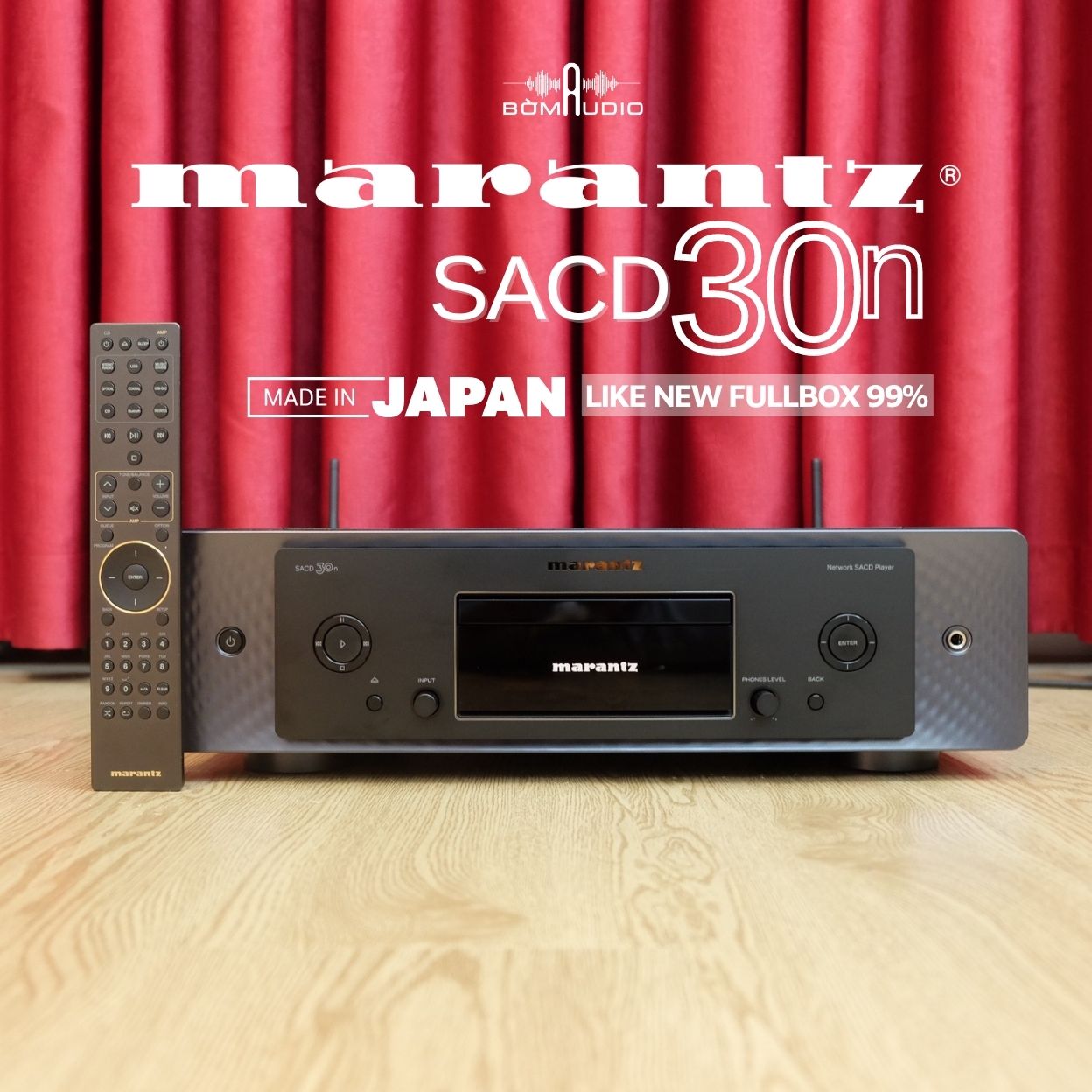 [LIKENEW-FULLBOX 99%] Đầu SACD/CD MARANTZ SACD 30N - Bờm Audio - Giải Pháp Công Nghệ Nghe Nhìn ...