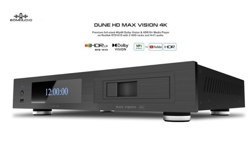 Đầu DUNE HD MAX VISION 4K - Bờm Audio - Giải Pháp Công Nghệ Nghe Nhìn Hi- Fi Audio